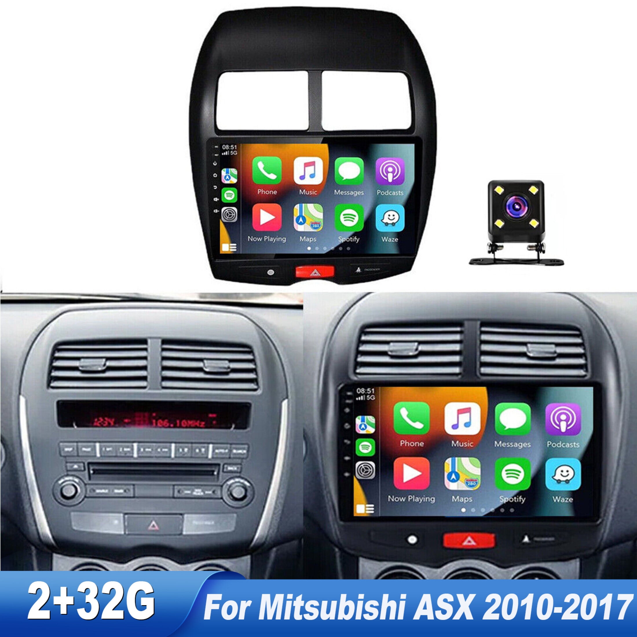 "Zcargel For Mitsubishi ASX 2010-2017, Android Car Nav. 10"" IPS ...