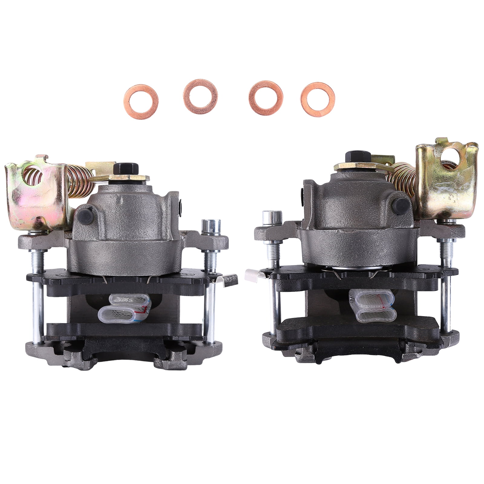 Zcargel Rear Disc Brake Calipers Left/Right Metal Reliable Braking for ...