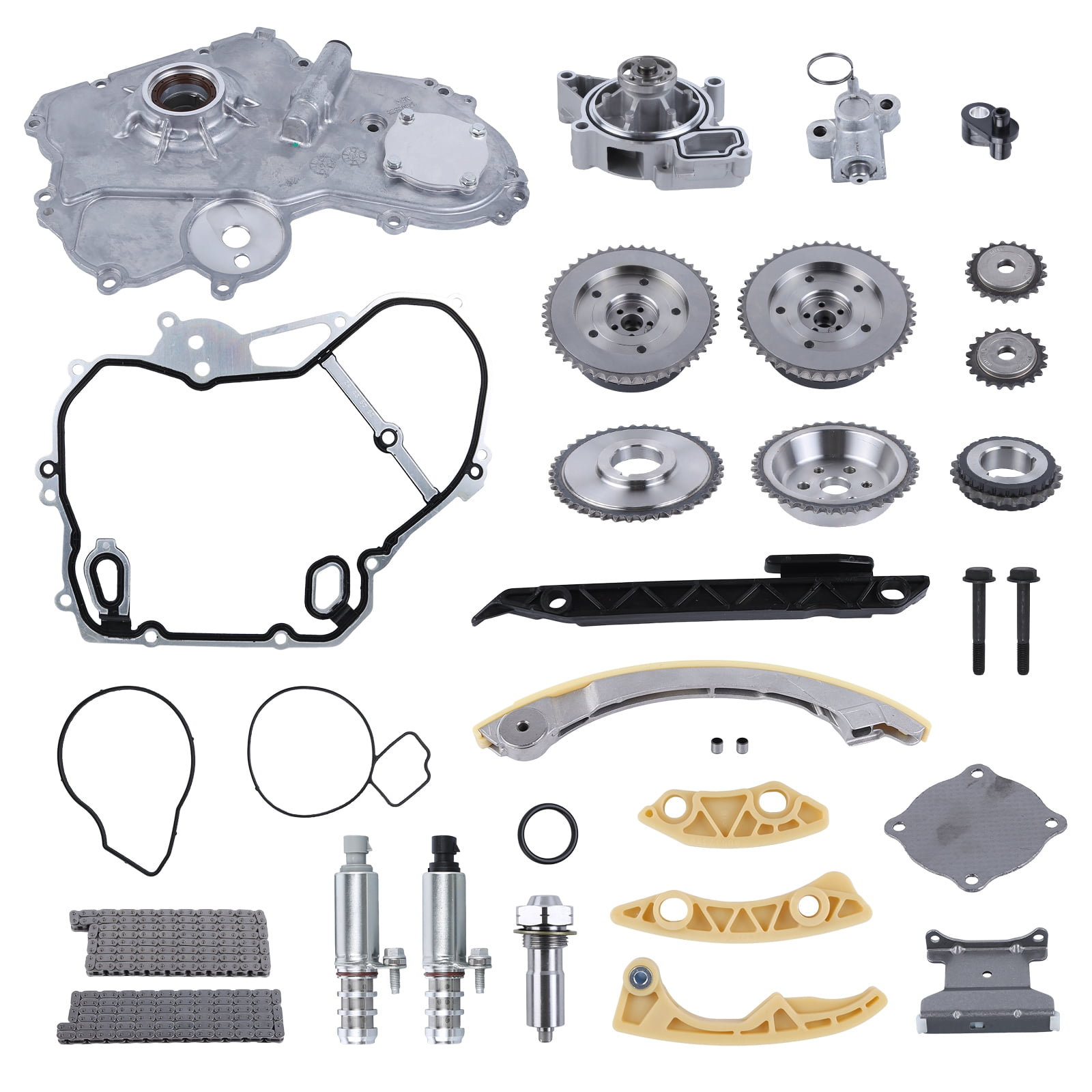 Zcargel Timing Chain Kit 2.4L for Chevrolet Equinox 2009-2017 Replace 9 ...