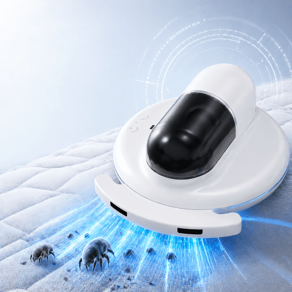Zcvtbye Automatic Wireless UV Mite Remover Vacuum Cleaner, 7500Pa ...