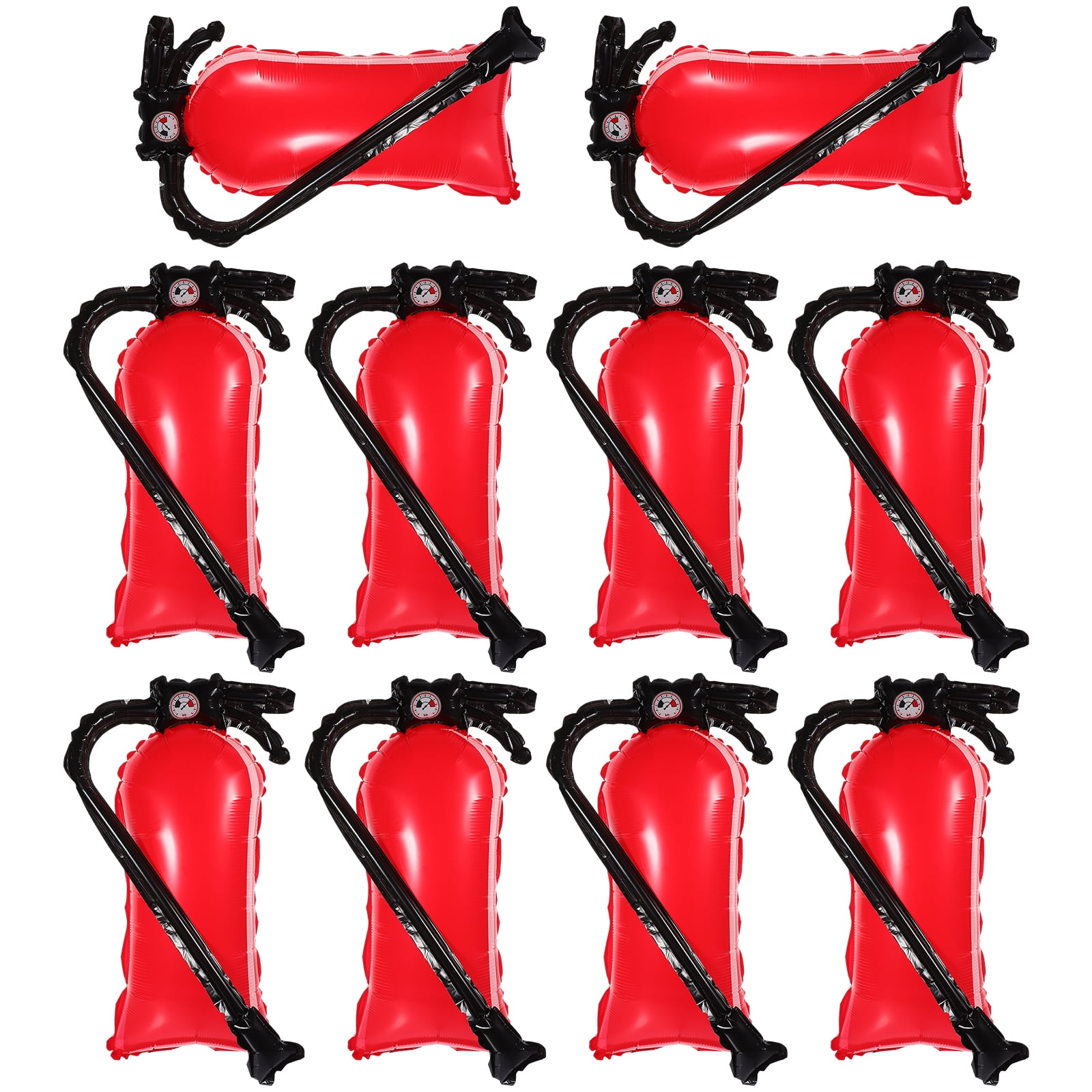 Zcyifa 10pcs Firefighting Party Balloons Fire Extinguisher Shaped ...