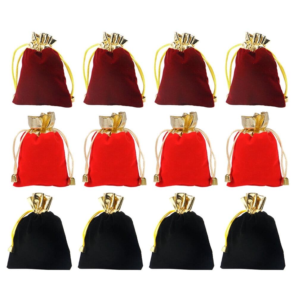 Zcyifa 12pcs Drawstring Bag Pouches Storage Organizer for Jewelry and ...