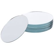 Gratier 20Pcs Mirror Women Make Up Use Mirror Mini Unfinished Mirror ...