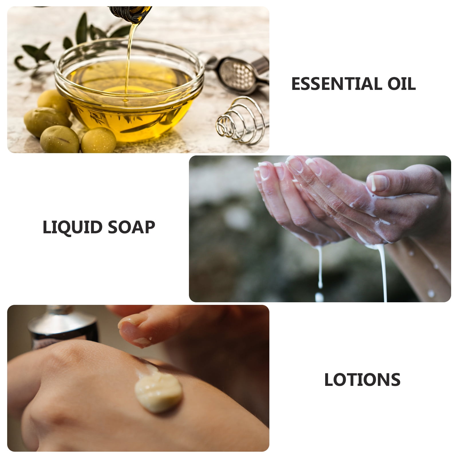 Zcyifa Bathroom Plastic Bottle 1pc 500ml Empty Bottle Transparent ...