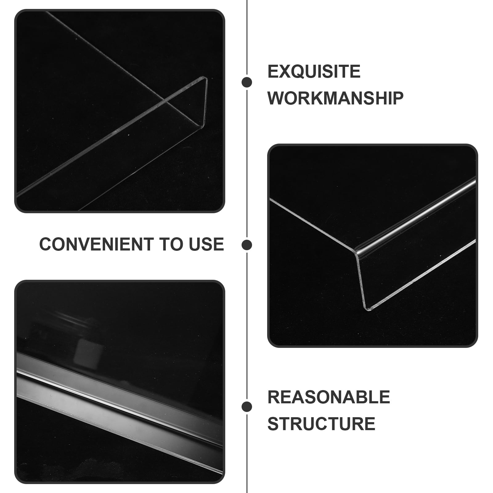 Zcyifa Bathtub Splash Guard 4pcs Shower Splash Guard Clear Bathtub ...