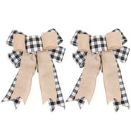 Wrapables Large 5 inch Christmas Pull Bows, Ribbon Bows for Gift Wrapping, Xmas Decorations ...