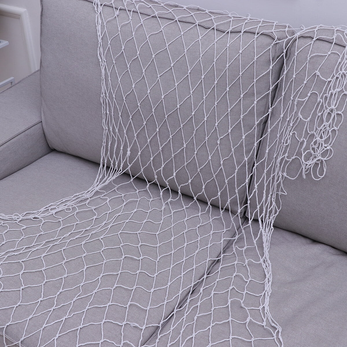 Zcyifa Decorative Fishing Net Nautical Fishing Balloon Net Beach Scene ...