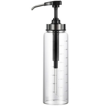 Winco Professional 14-Ounce Glass Pour Syrup Dispenser, G-116 - Walmart.com