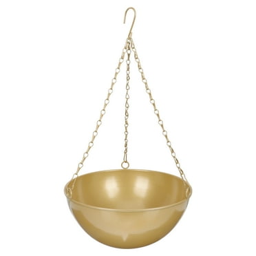 Melrose International LLC Hanging Pot (Set of 2) 5.5"D x 14.5"H Iron ...