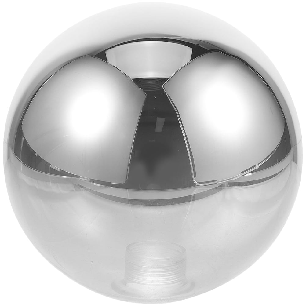 Zcyifa Grey Glass Globe Lamp Shade for G9 Threaded Lamp - 5.89in ...