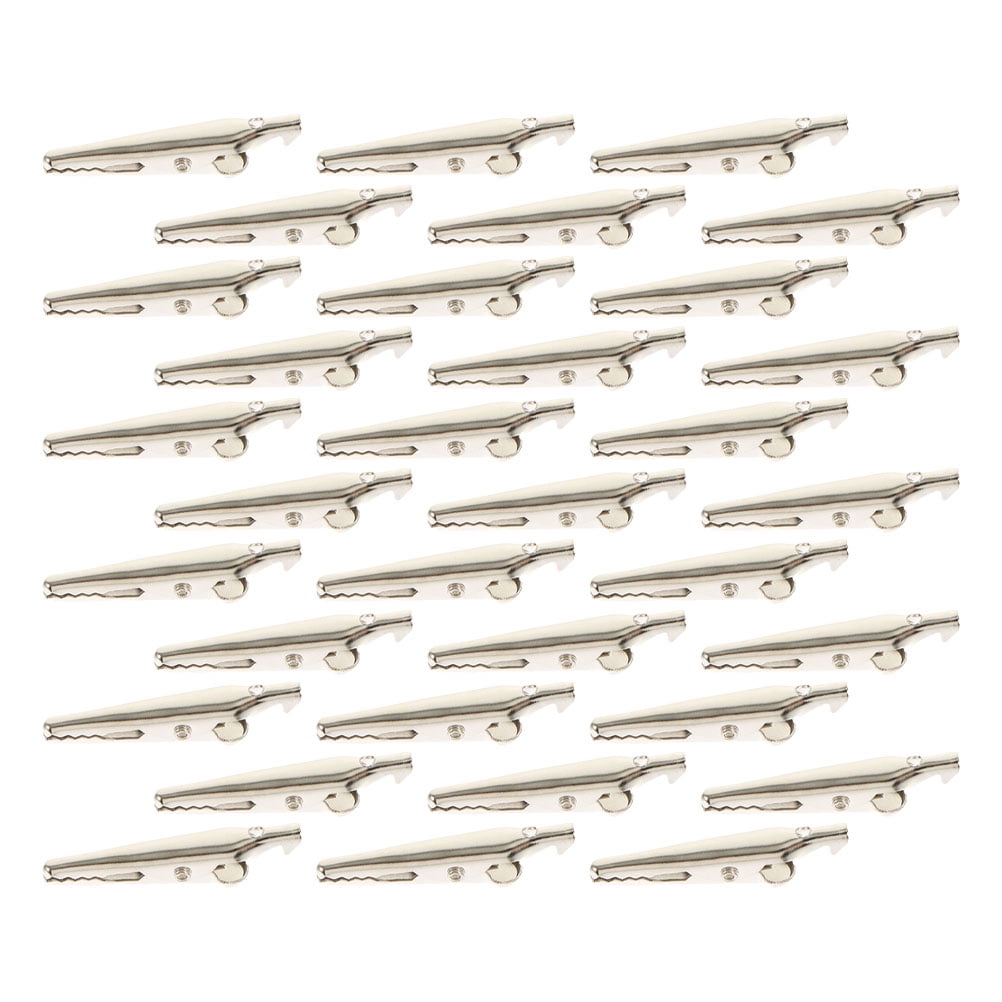 Zcyifa Iron Crocodile Clips 100Pcs Multi-use Alligator Clamps Practical ...