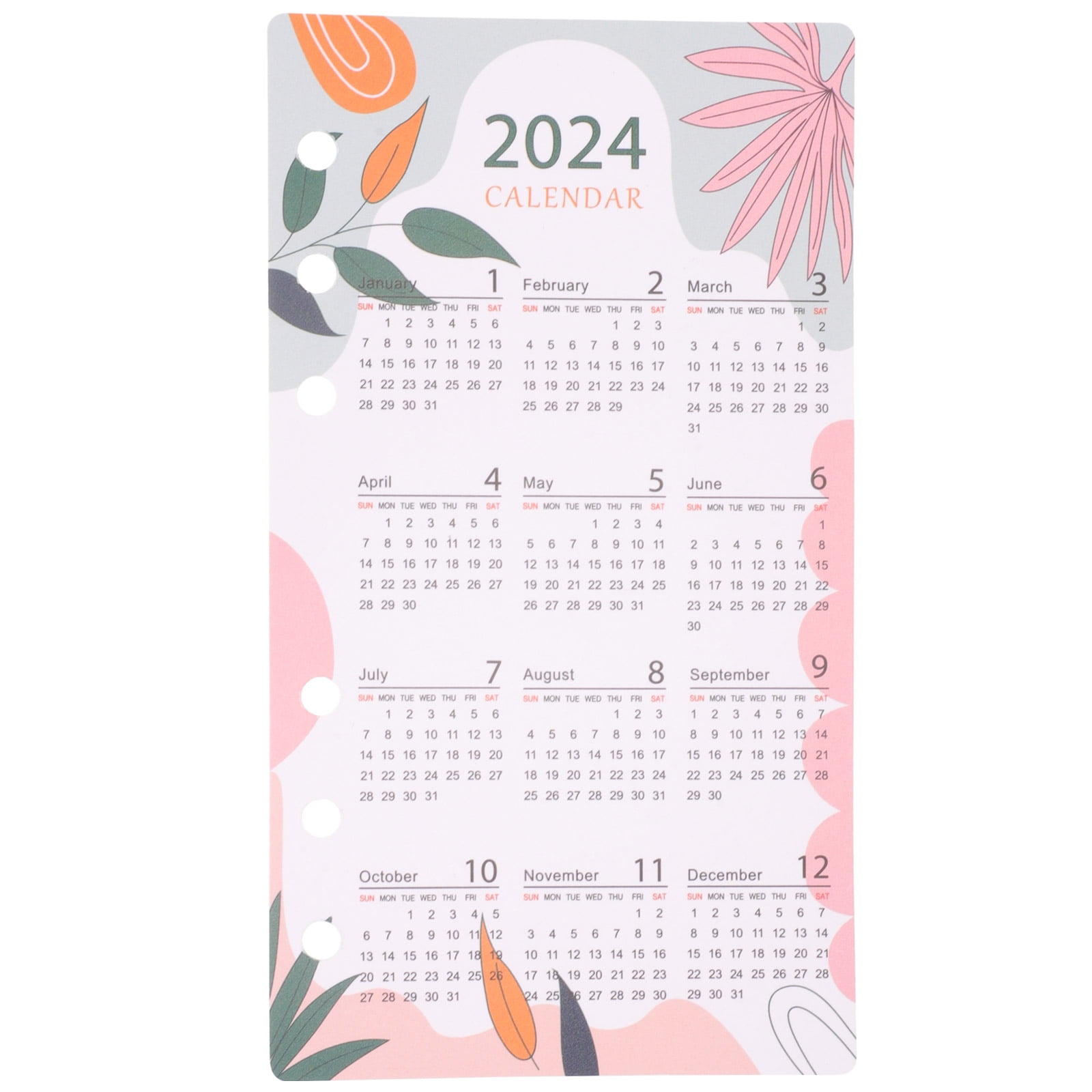 Zcyifa Professional Calendar Binder Divider Convenient Notebook Divider ...