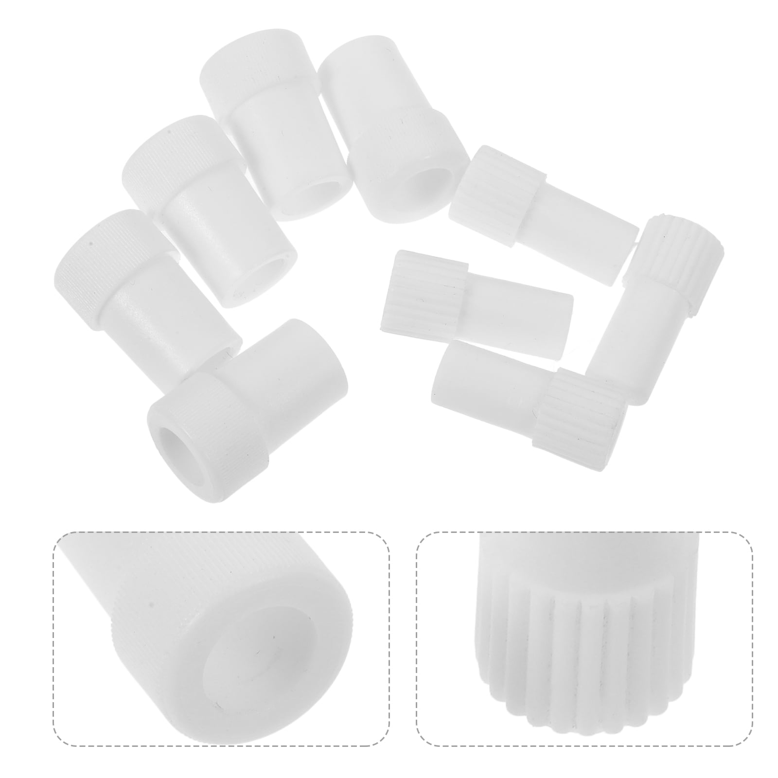 Zcyifa Saliva Ejector Converter 10pcs Saliva Ejector Tube Adapters Dental Saliva Ejector Tips ...