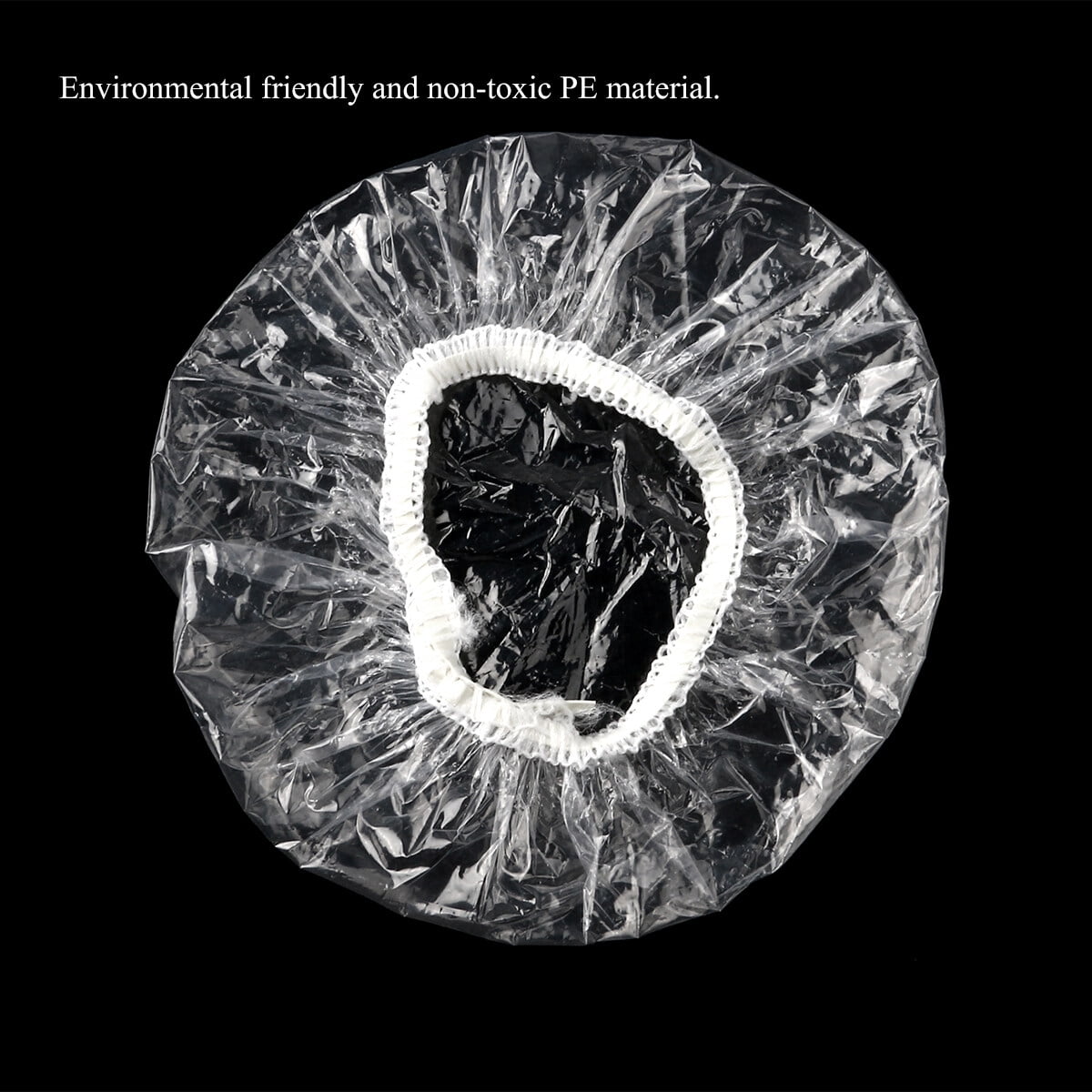 Zcyifa Shower ear cover 100pcs Disposable Clear Shower Water Ear ...