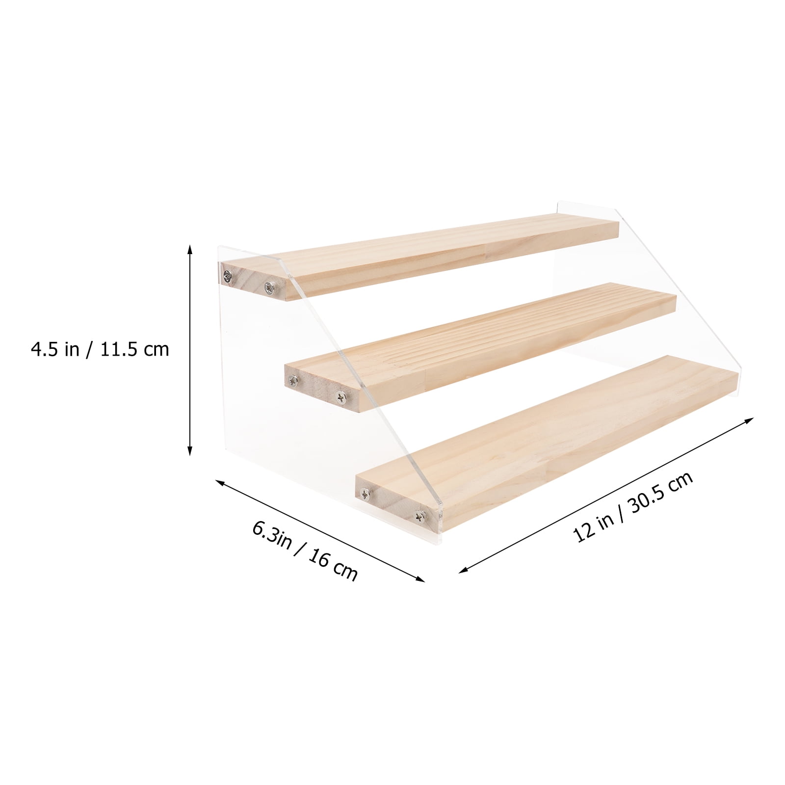 FRCOLOR 1Pc Khaki Acrylic Doll Toy Display Rack for Handicrafts and ...