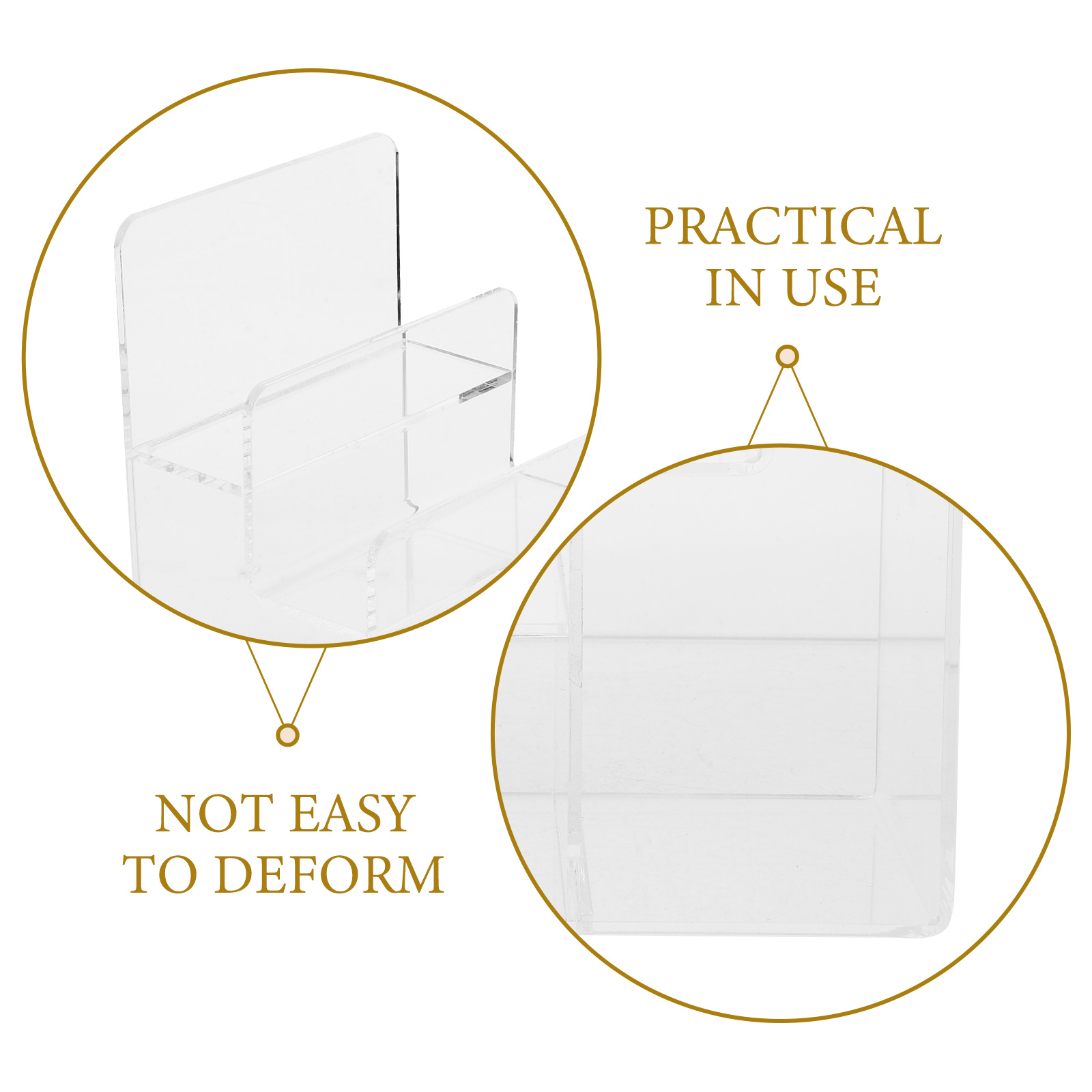 Zcyifa Wallet Stand Acrylic Riser Display Shelf Wallet Display Stand ...