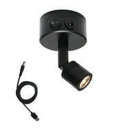 Over Lite Ultra Wireless Motion Activated Ceiling/Wall Light with ...