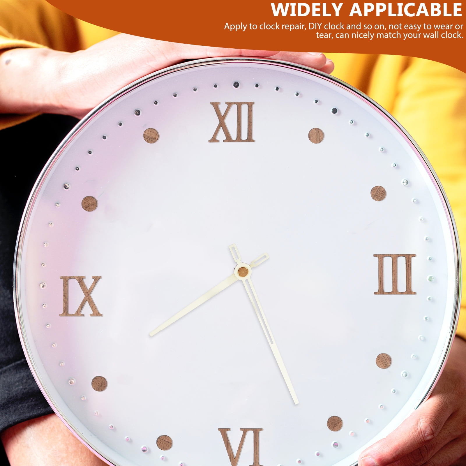 1 Set Wall Clock DIY Roman Numerals Kit for Clock Numbers Replacement ...