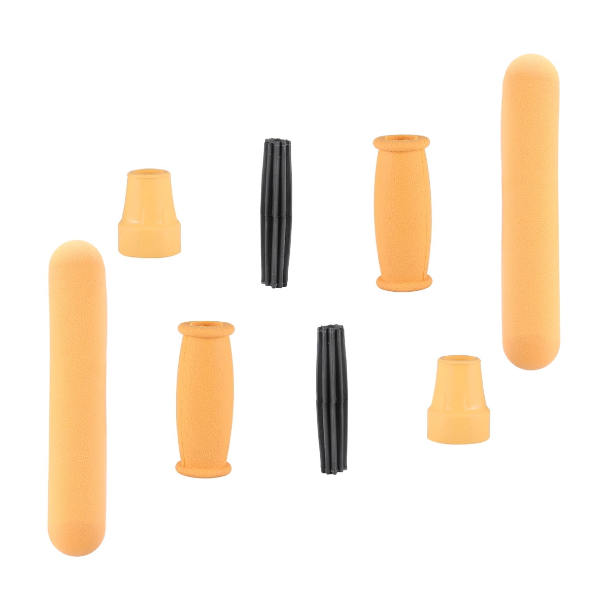 Zcyifa Crutch Hand Grip 1 Set Of 8pcs Walking Stick Accessories Rubber Axillary Mop Handle Anti