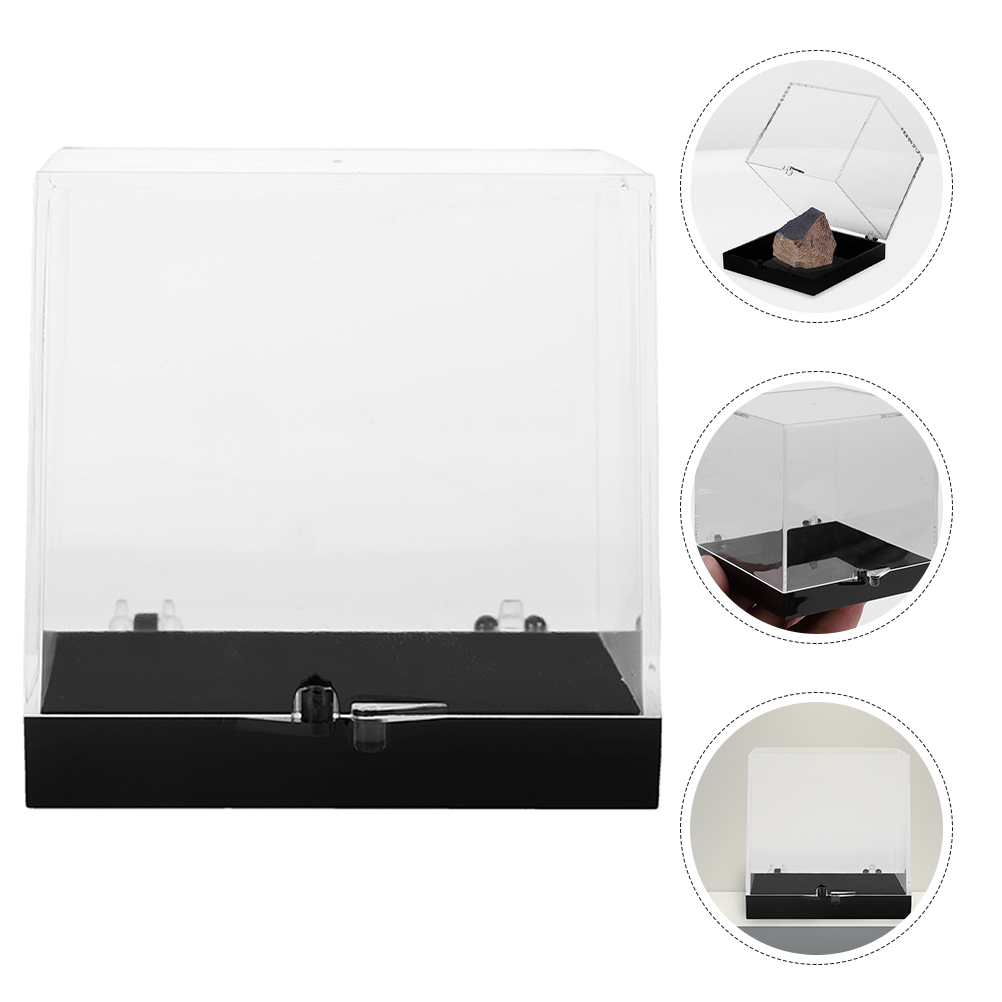 Zcyifa display box Transparent Box Mineral Specimen Display Case ...