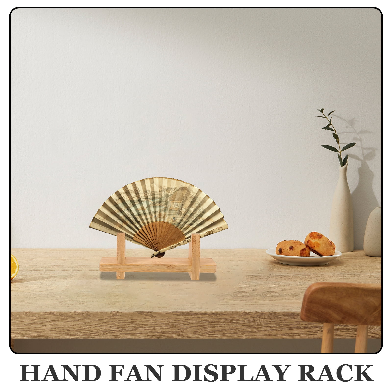 Zcyifa hand fan stand Crafts Display Stand Desktop Displaying Holder ...