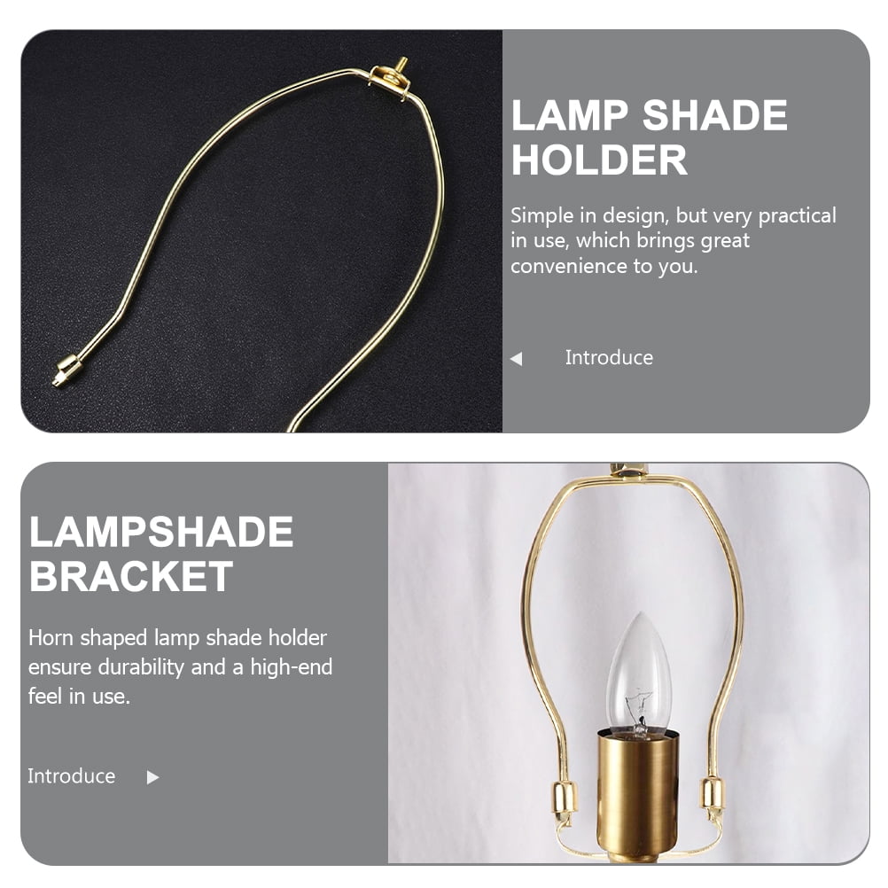 Zcyifa lamp harp 2 Sets Lamp Harp Lampshade Bracket Lamp Shade Adapter ...