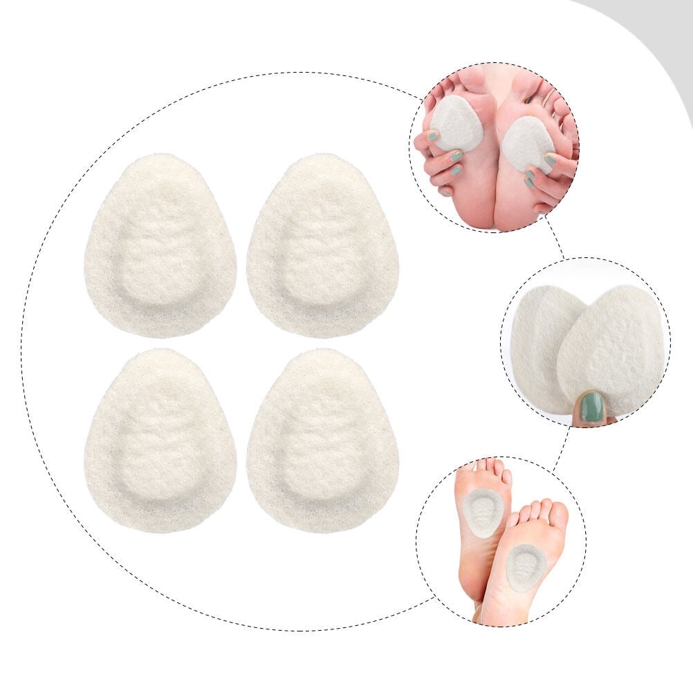 Zcyifa metatarsal pads 2 Pairs Metatarsal Pads Felt Front Foot Pads ...