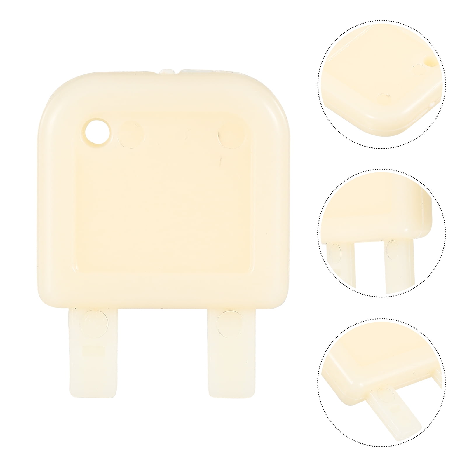 KAKOWELY 1Pcs White Plastic Toilet Paper Dispenser Key for Bathroom ...