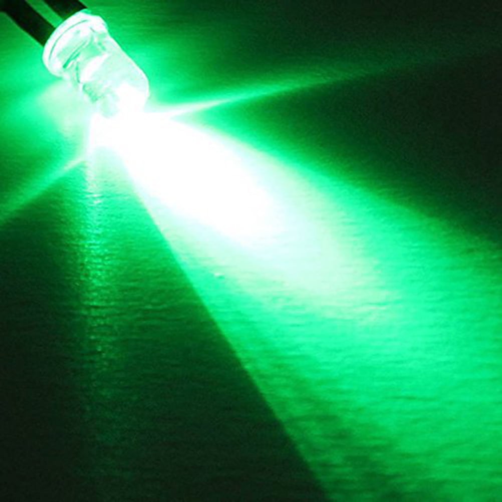 Zcyifa pre wired led 10PCS 12V 5mm Pre-Wired Round Shape Bulb Lamp LED ...