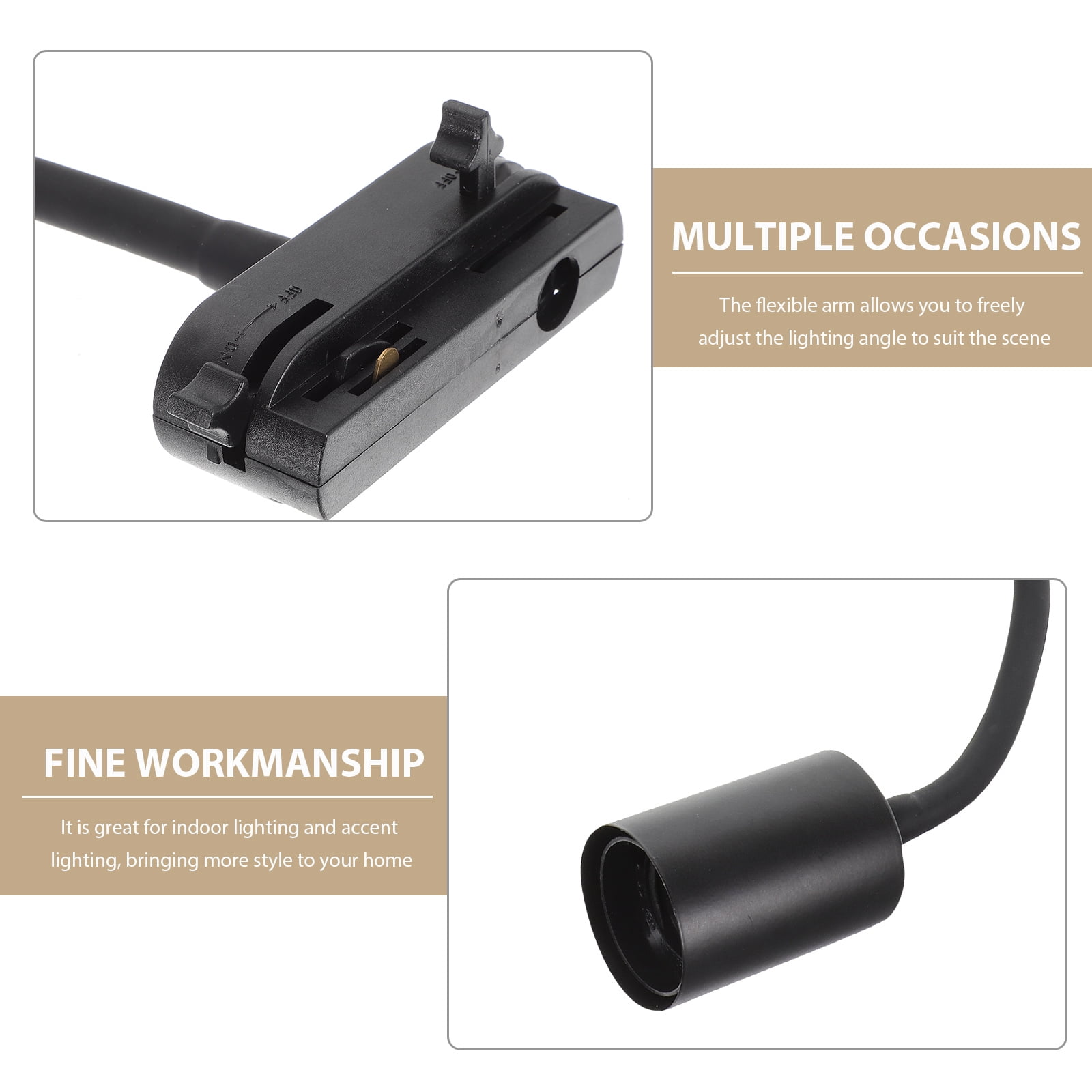 Zcyifa track lighting heads Track Lighting Head Adjustable Track ...