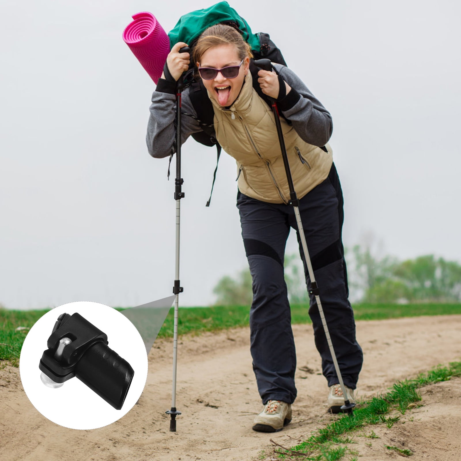 Zcyifa trekking pole fastener Trekking Pole Lock Trekking Pole Fastener ...
