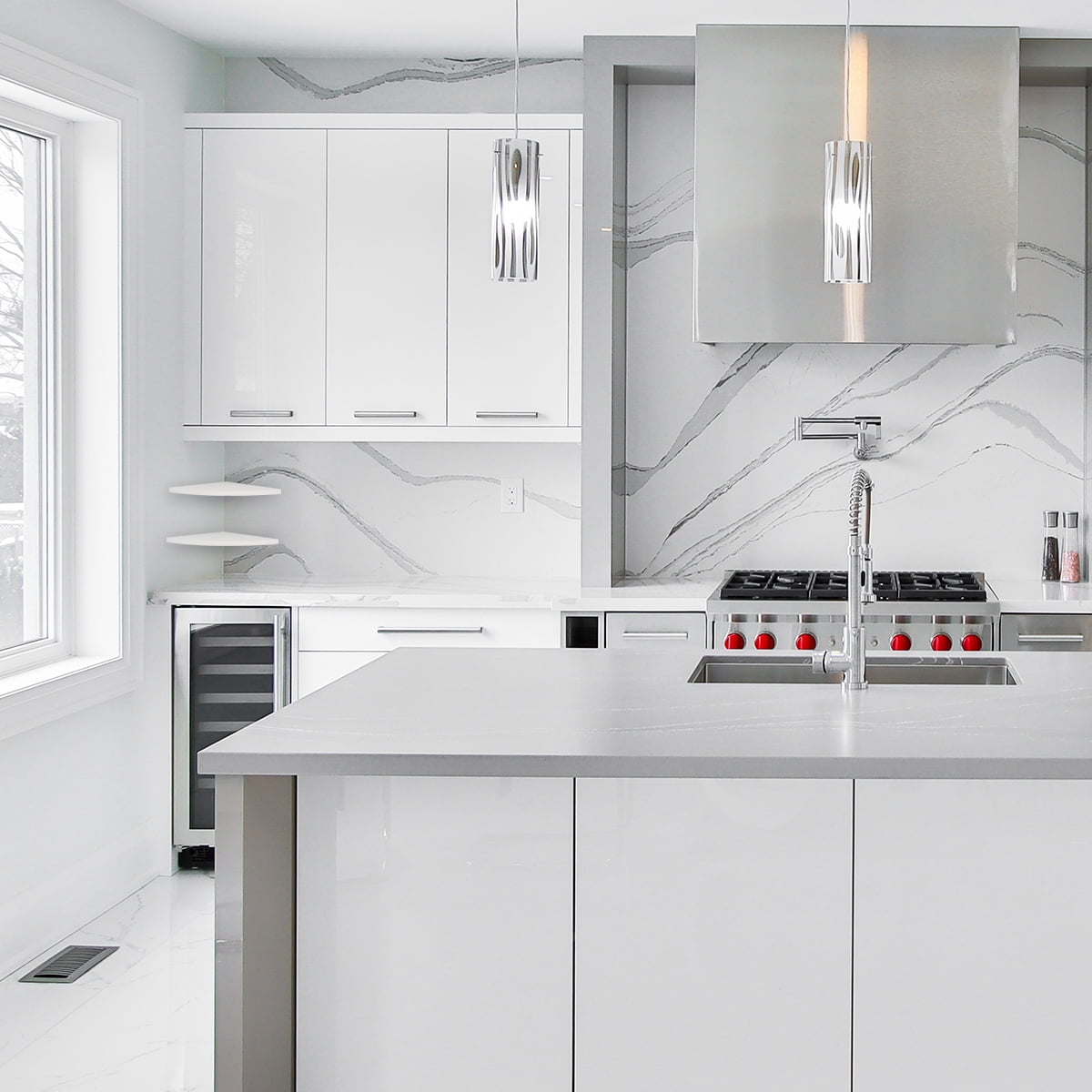 Zcyifa wall corner shelf Fan Shape Wall Corner Shelf Set Wall-mounted ...