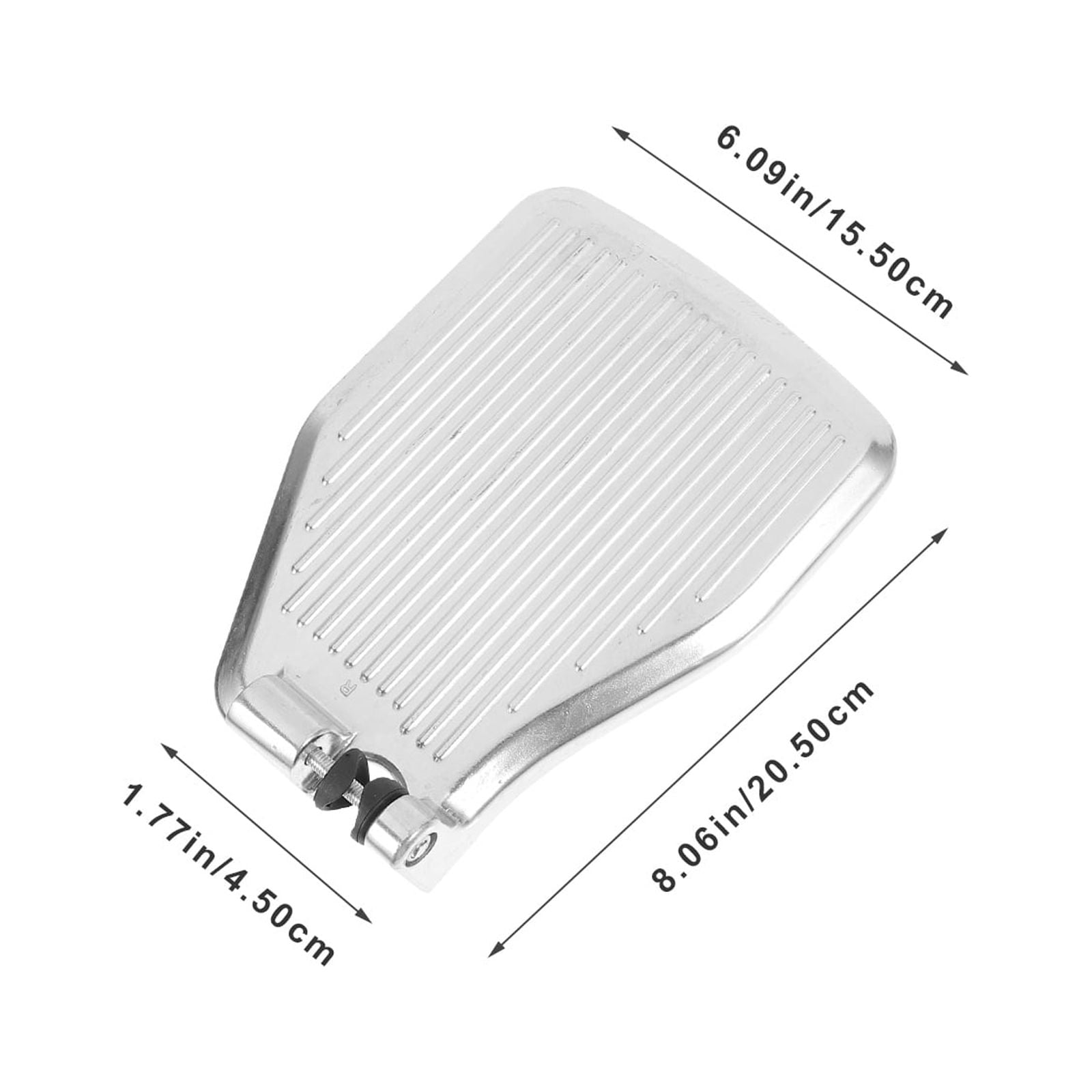 Zcyifa wheelchair footrest 1 Pair of Universal Footplate for Wheelchair ...