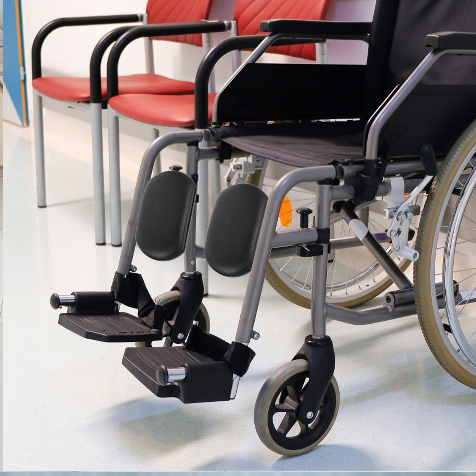 Zcyifa wheelchair leg rest 2pcs Wheelchair Elevated Leg Rests Leg ...