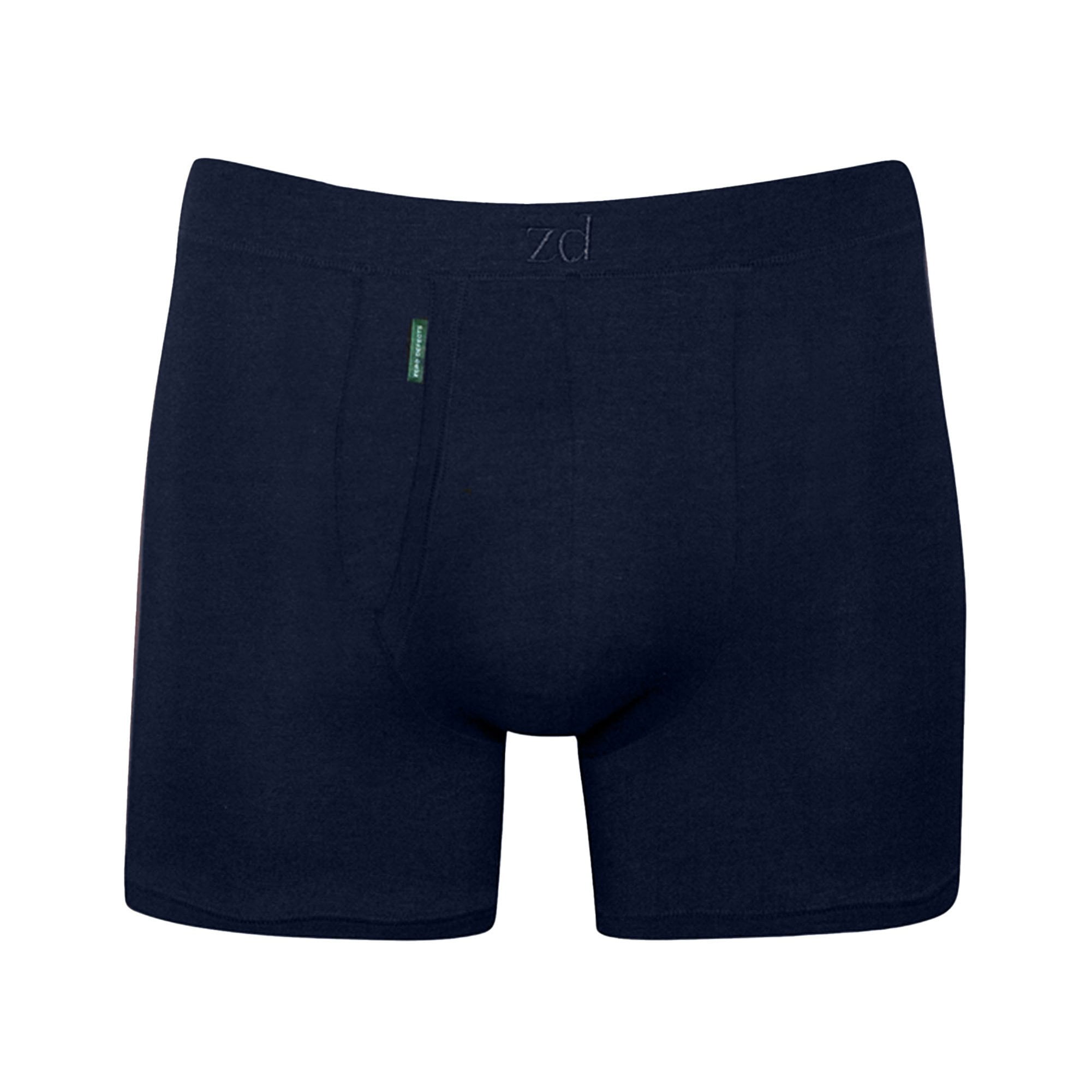 Zd Zero Defects Men Boxer Shorts Cotton Blue M - Walmart.com