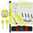 Zdgao Outdoor Combo Set: Volleyball & Badminton with Rackets, Balls for ...