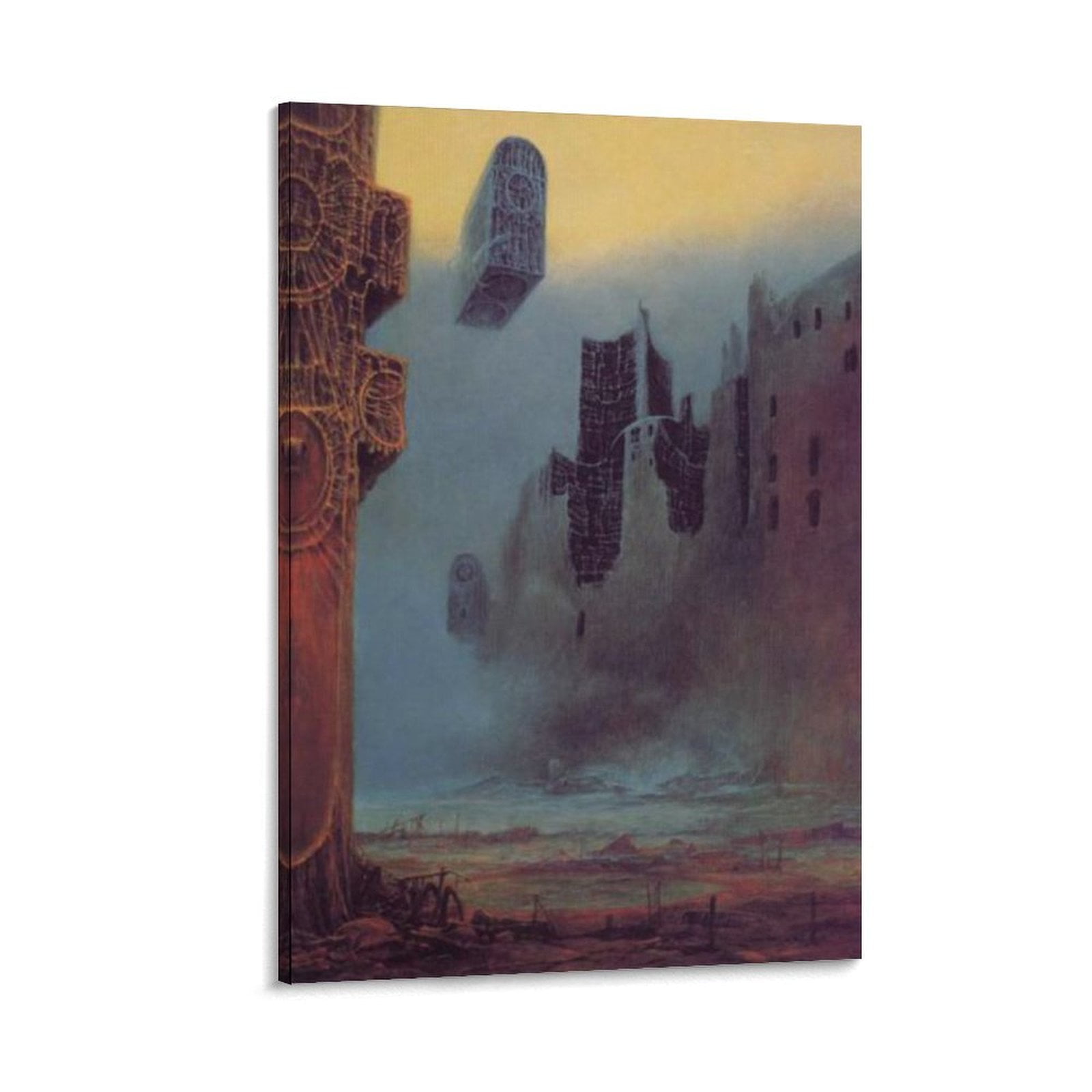 Zdzislaw Beksinski Painting Poster (116) Canvas Art Poster and Wall Art ...