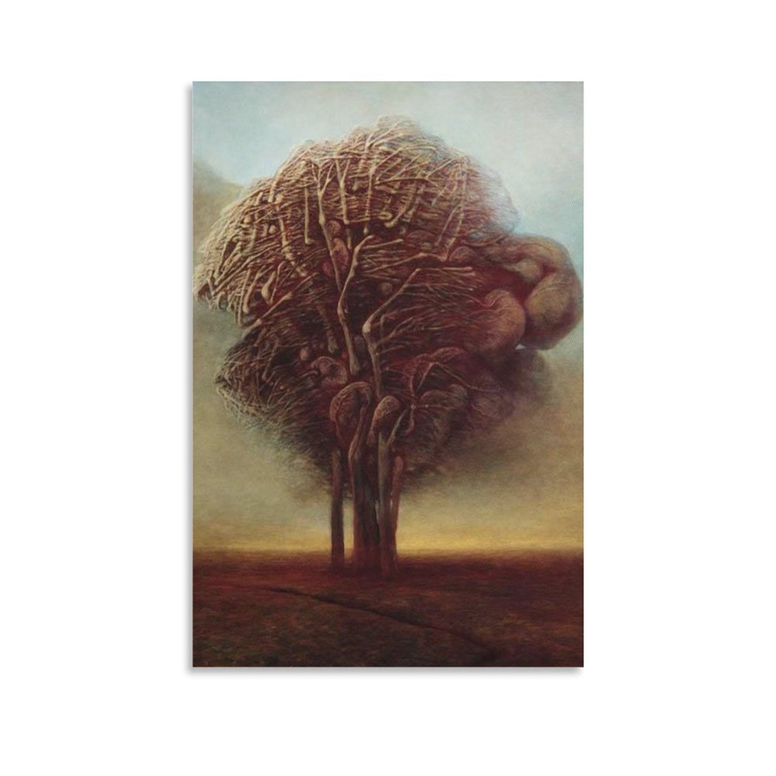 Zdzislaw Beksinski Painting Poster (121) Wall Art Poster Gifts Bedroom ...