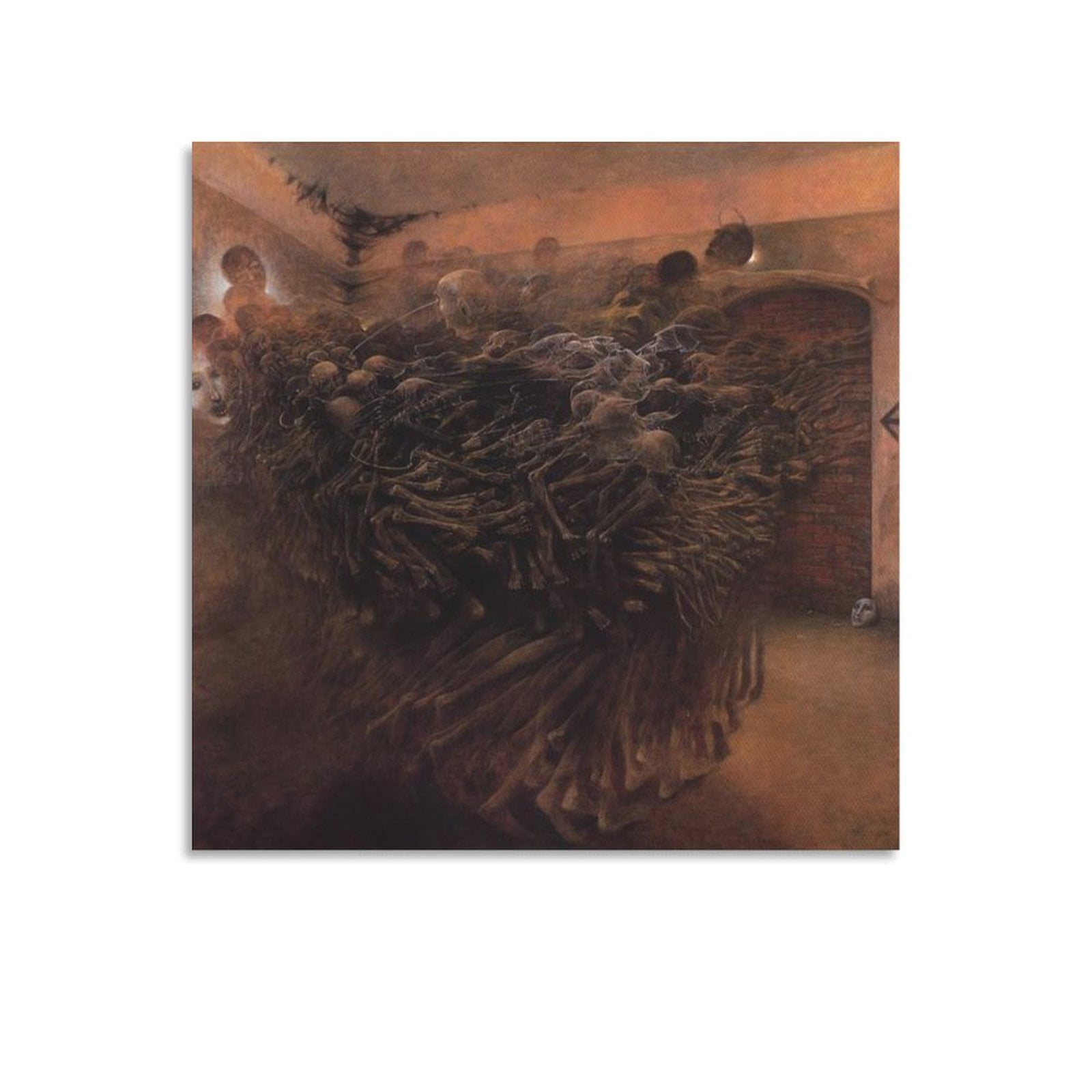 Zdzislaw Beksinski Painting Poster (13) Picture Print Canvas Poster ...