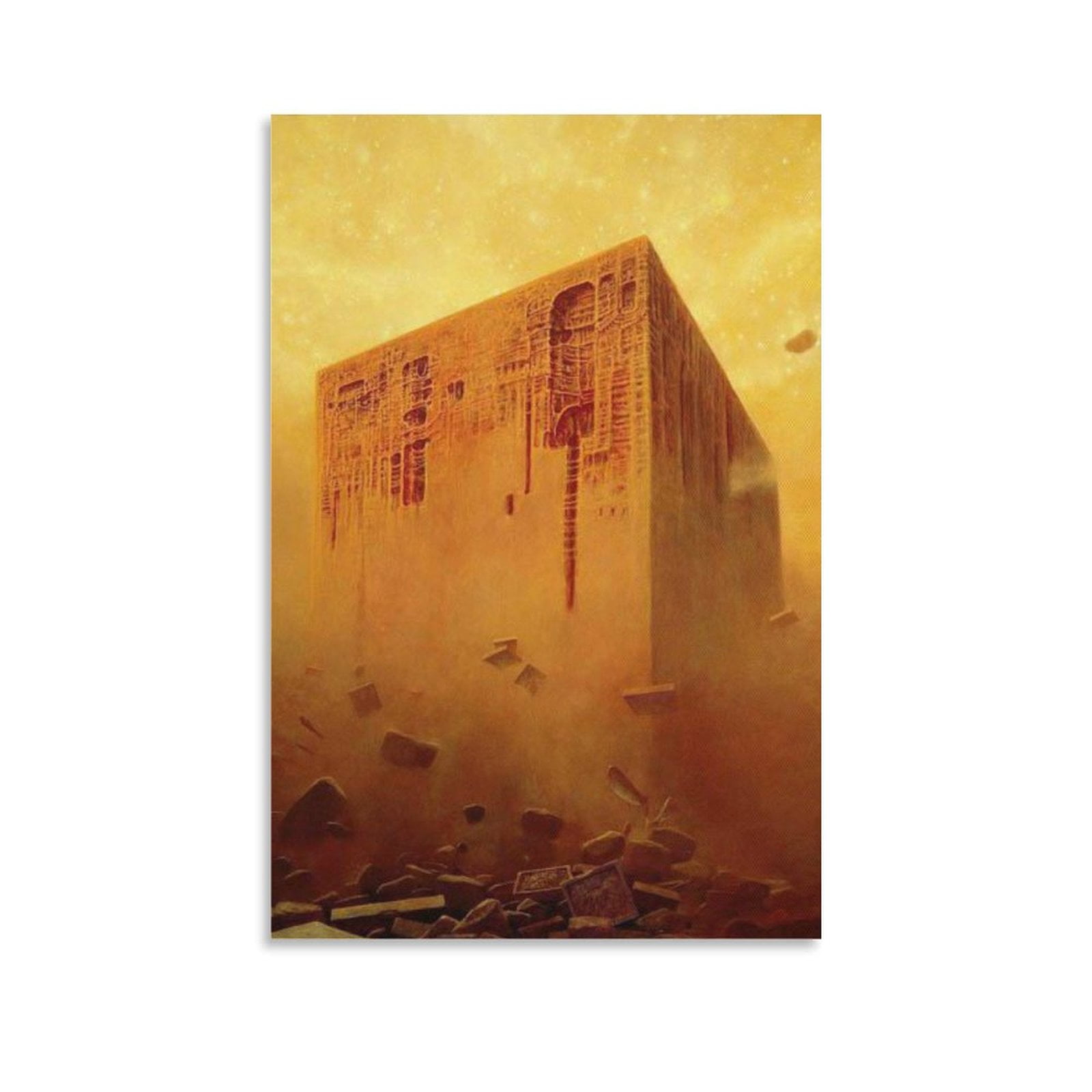 Zdzislaw Beksinski Painting Poster (132) Painting On Canvas Wall Art ...