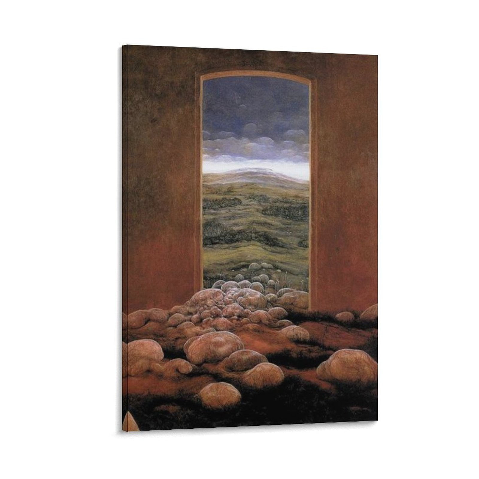 Zdzislaw Beksinski Painting Poster (38) Painting On Canvas Wall Art ...