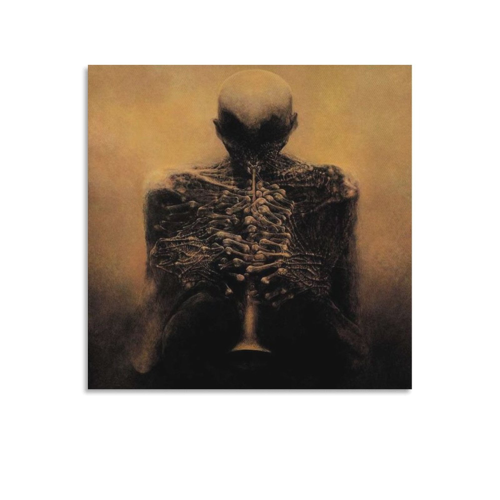 Zdzislaw Beksinski Painting Poster (5) Canvas Poster Wall Art Picture ...