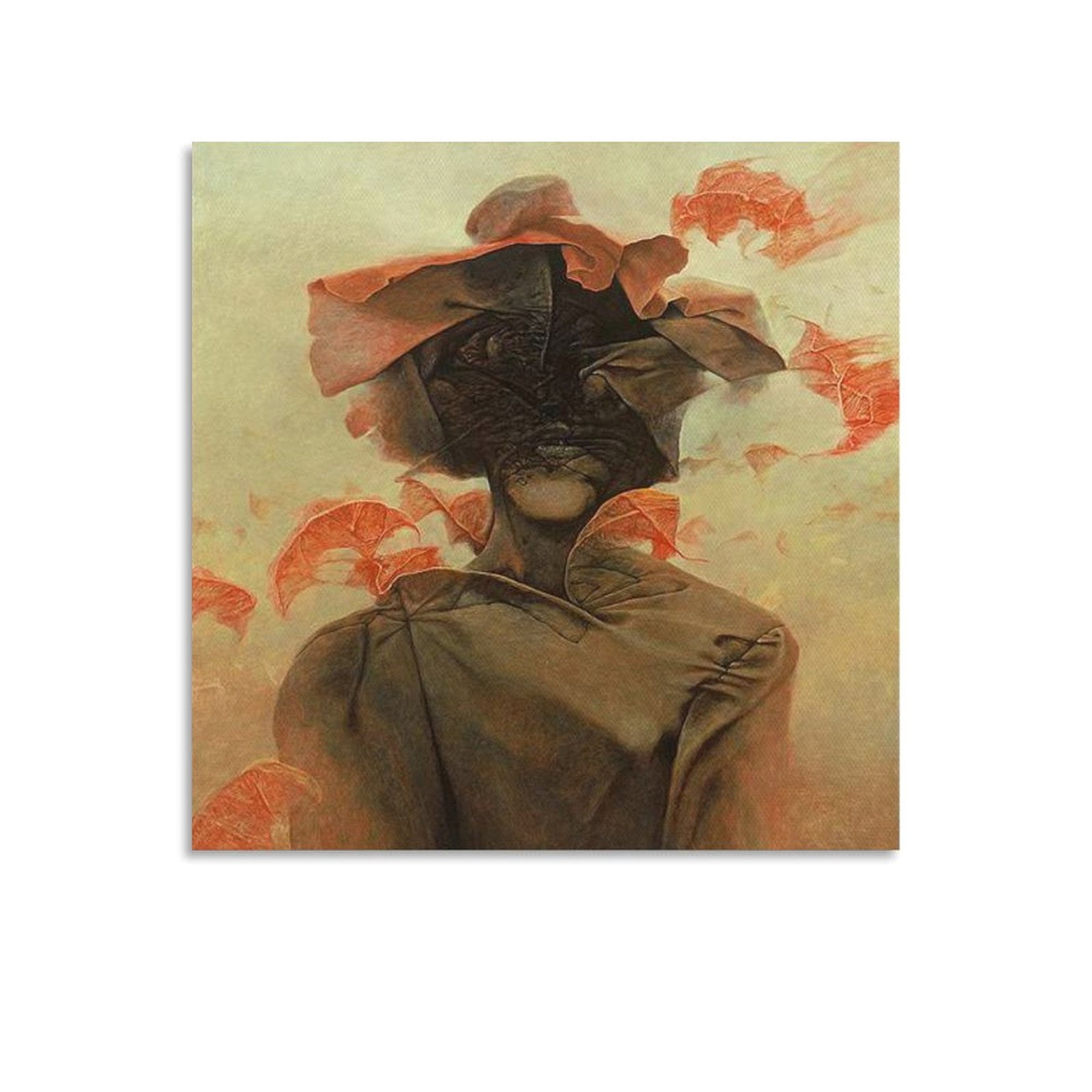 Zdzislaw Beksinski Painting Poster (73) Artworks Canvas Poster Room ...