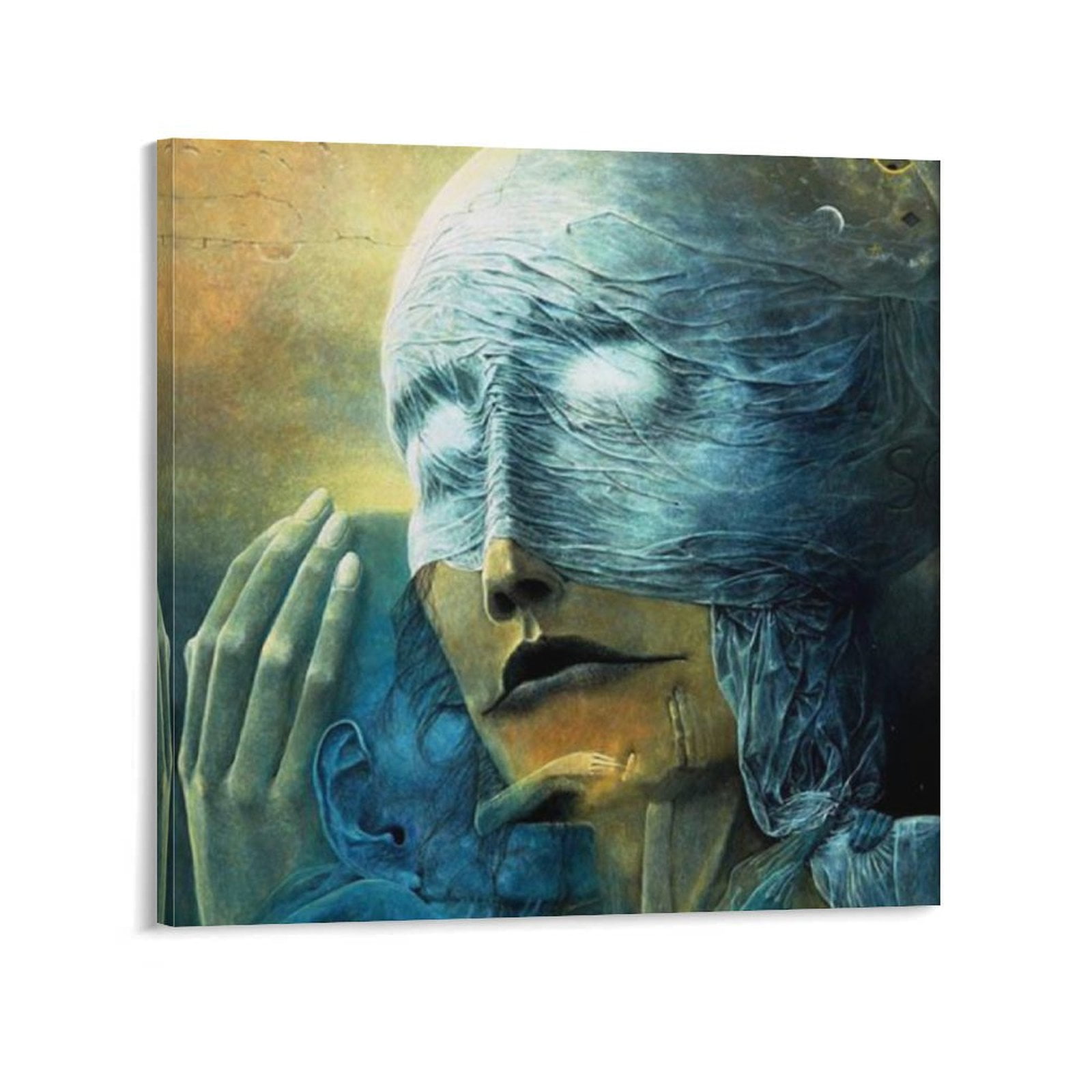 Zdzislaw Beksinski Painting Poster (92) Picture Print Canvas Poster ...