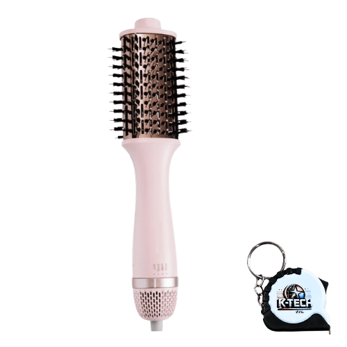 ZeIIa Day Dual Ionic Blow Hair Dryer Brush – Fast Blowouts – Hot Air ...