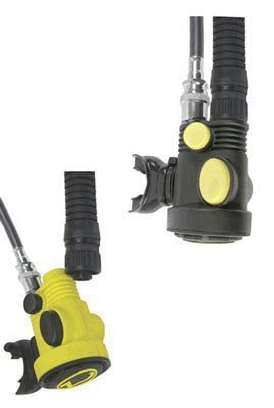 Zeagle Octo Z Combination Regulator and Inflator (Yellow) - Walmart.com