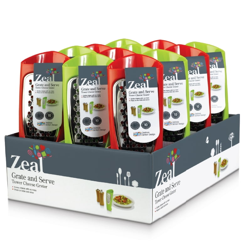 Zeal 3-in-1 Silicone Grate and Serve in Assorted Colors - Dishwasher ...