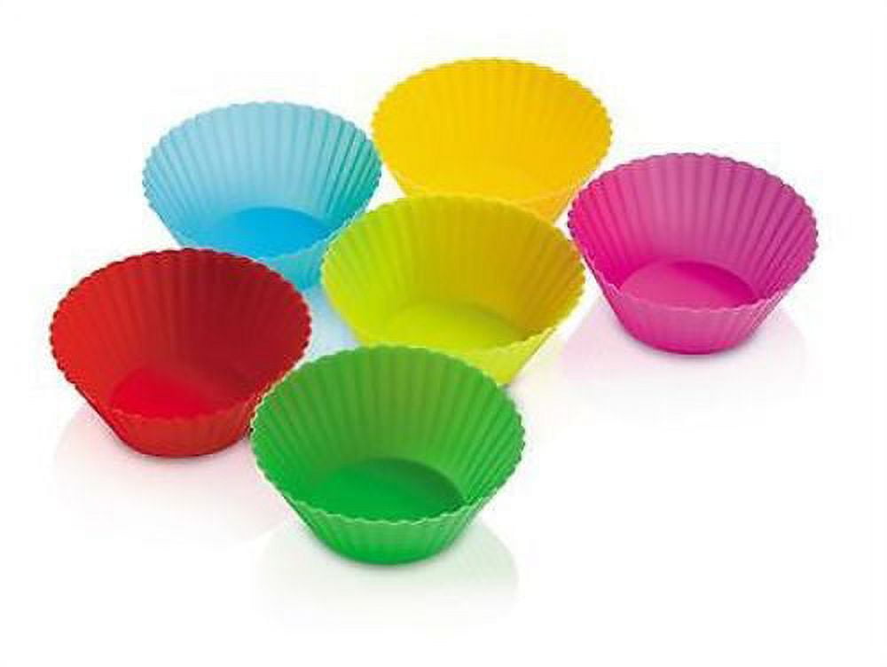Zeal Bake & Serve Standard Silicone 3" Muffin / Cupcake Cups / Cases ...