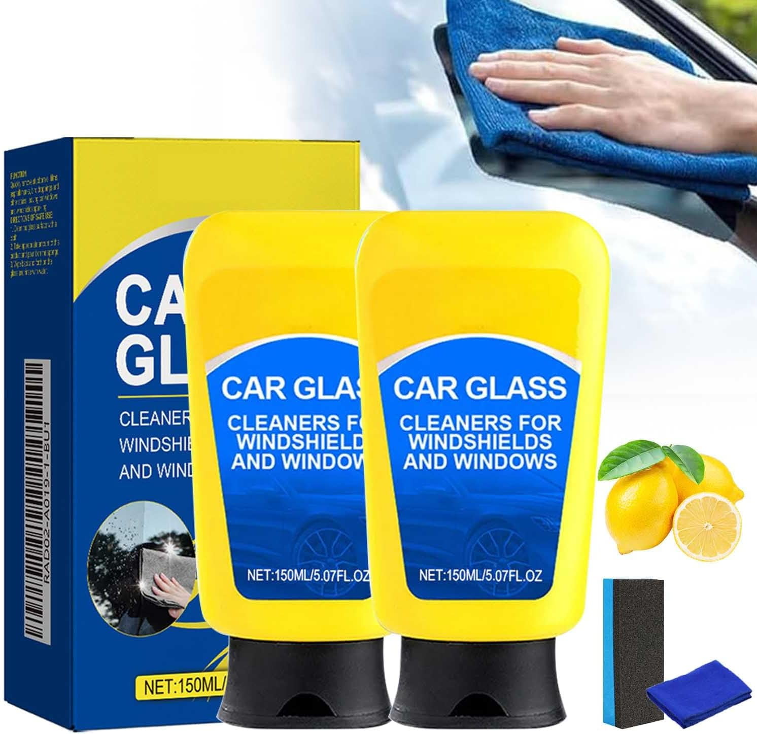 Zealburst Car Glass Cleaners, Oil Film Cleaning Emulsion, Upgrade Glass ...