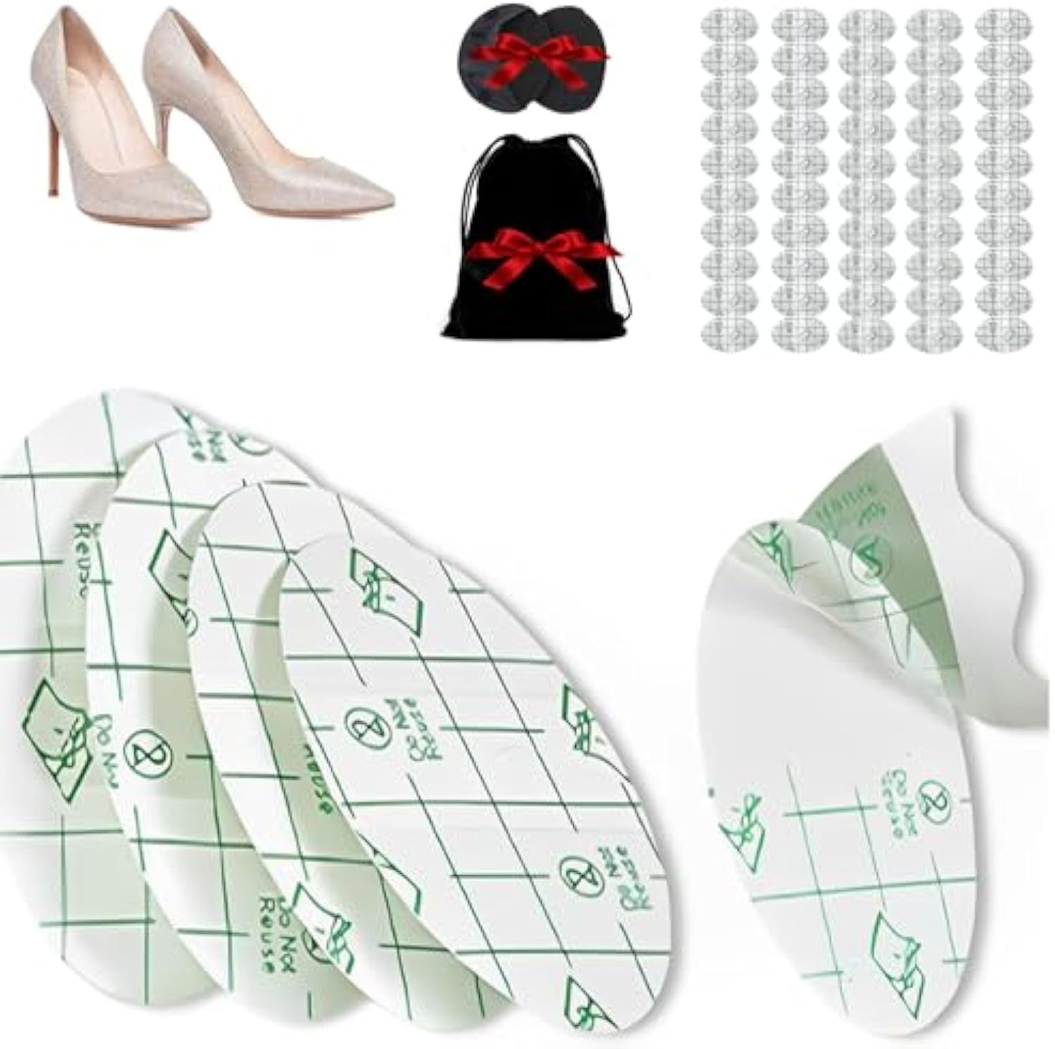 Zealburst Self Adhesive Invisible Heel Anti-Wear Sticker, Zealburstj ...